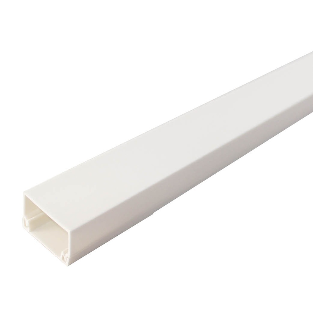 Adhesive PVC electrical trunking 2M 12x12mm | Garsaco