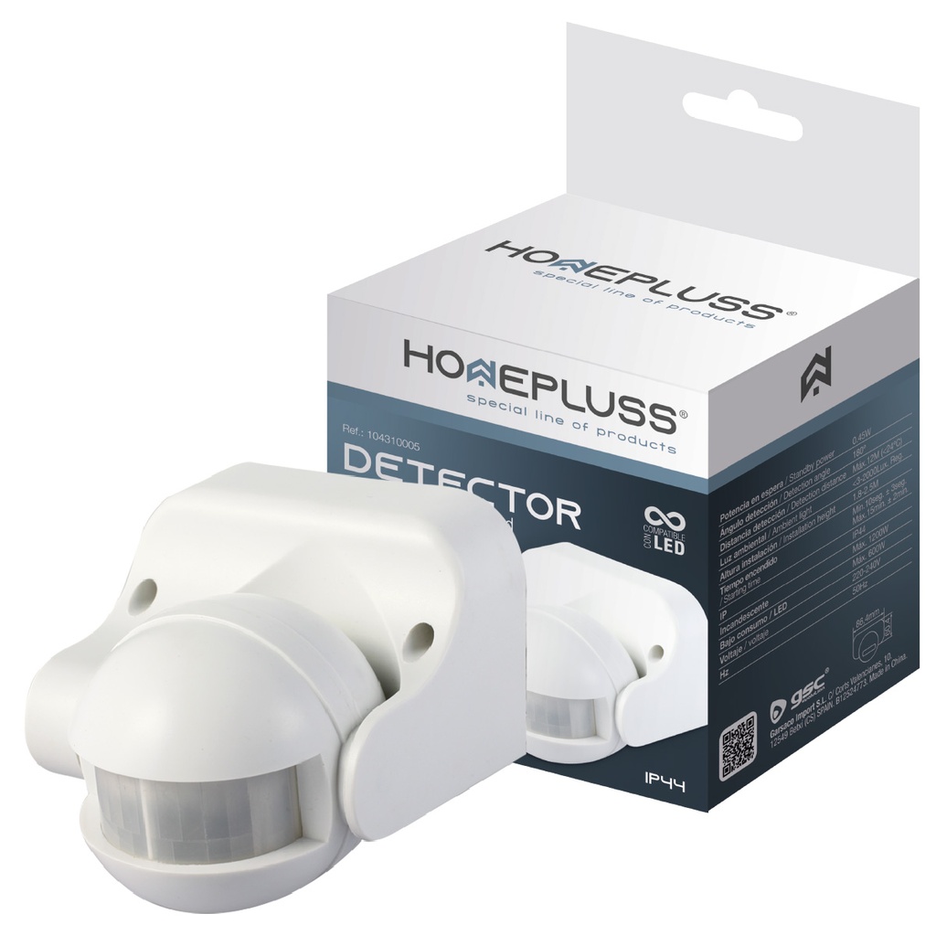 Musonda surface detector in the ceiling White | Garsaco